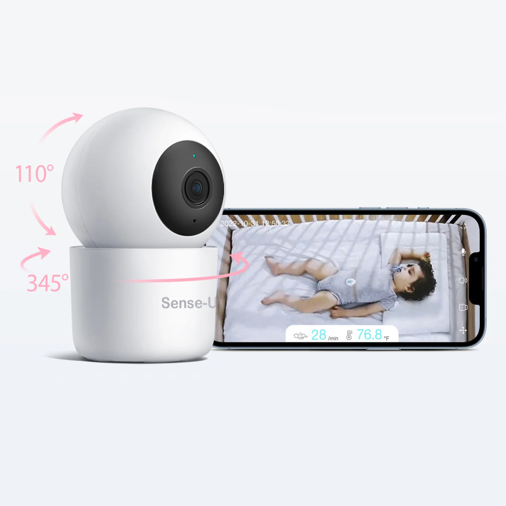 Умная видеоняня Sense-U 2K PTZ Cam купить в Москве по приятной цене